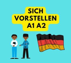 SICH VORSTELLEN A1 A2 PDF kennenlernen